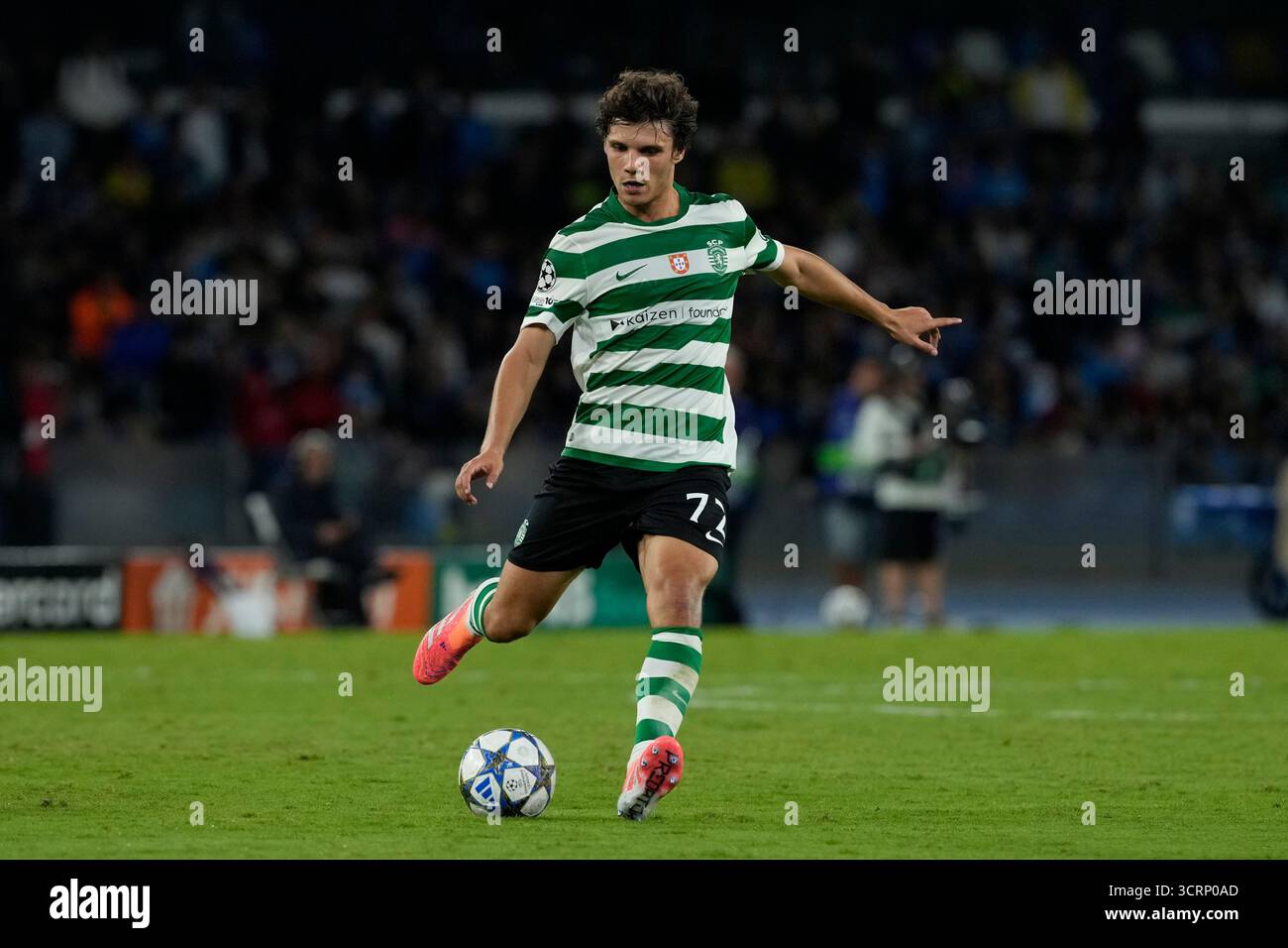 Naples, Italy. 1 Oct, 2025. Eduardo Quaresma of Sporting CP during the ...