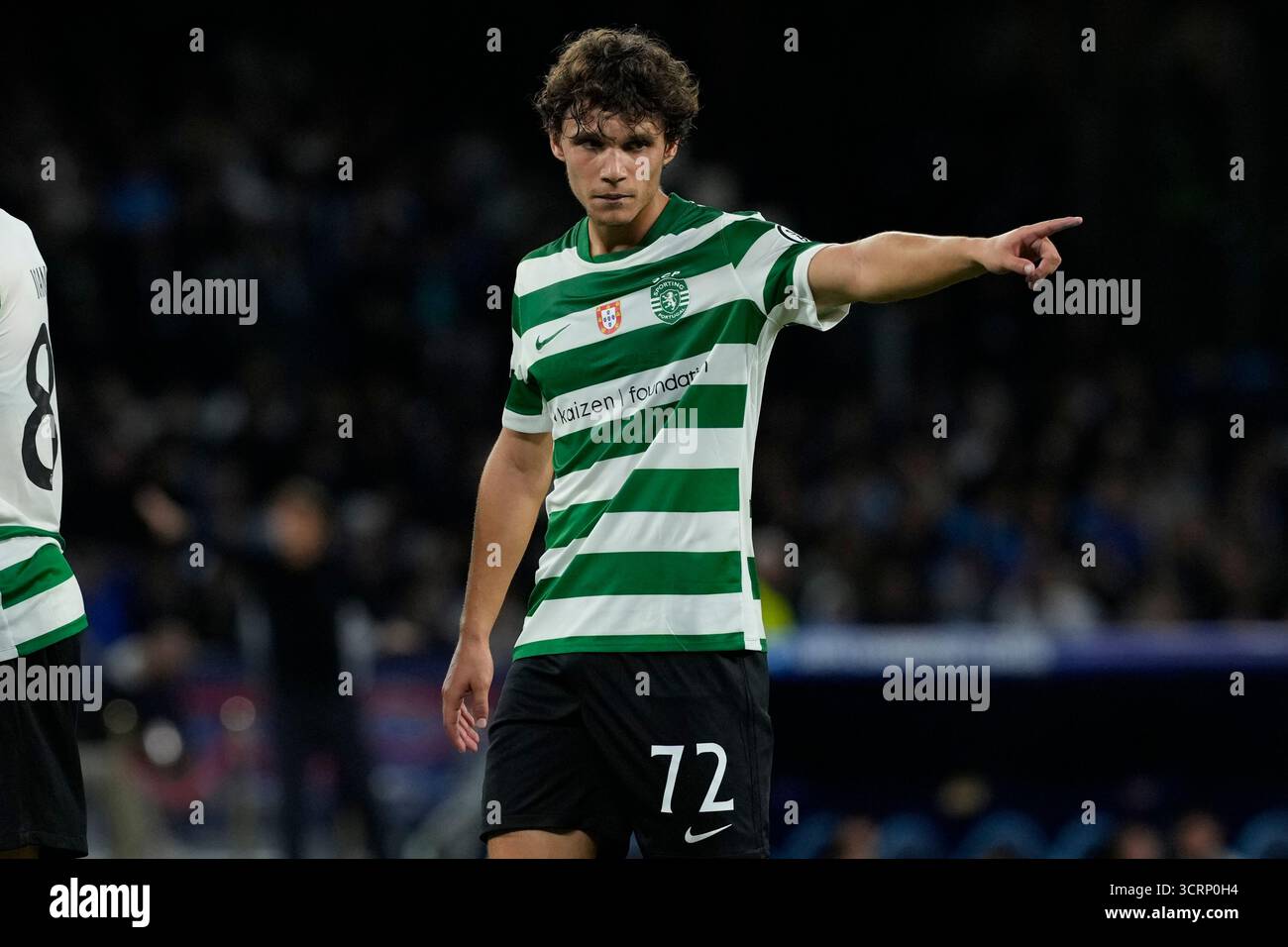Naples, Italy. 1 Oct, 2025. Eduardo Quaresma of Sporting CP during the ...