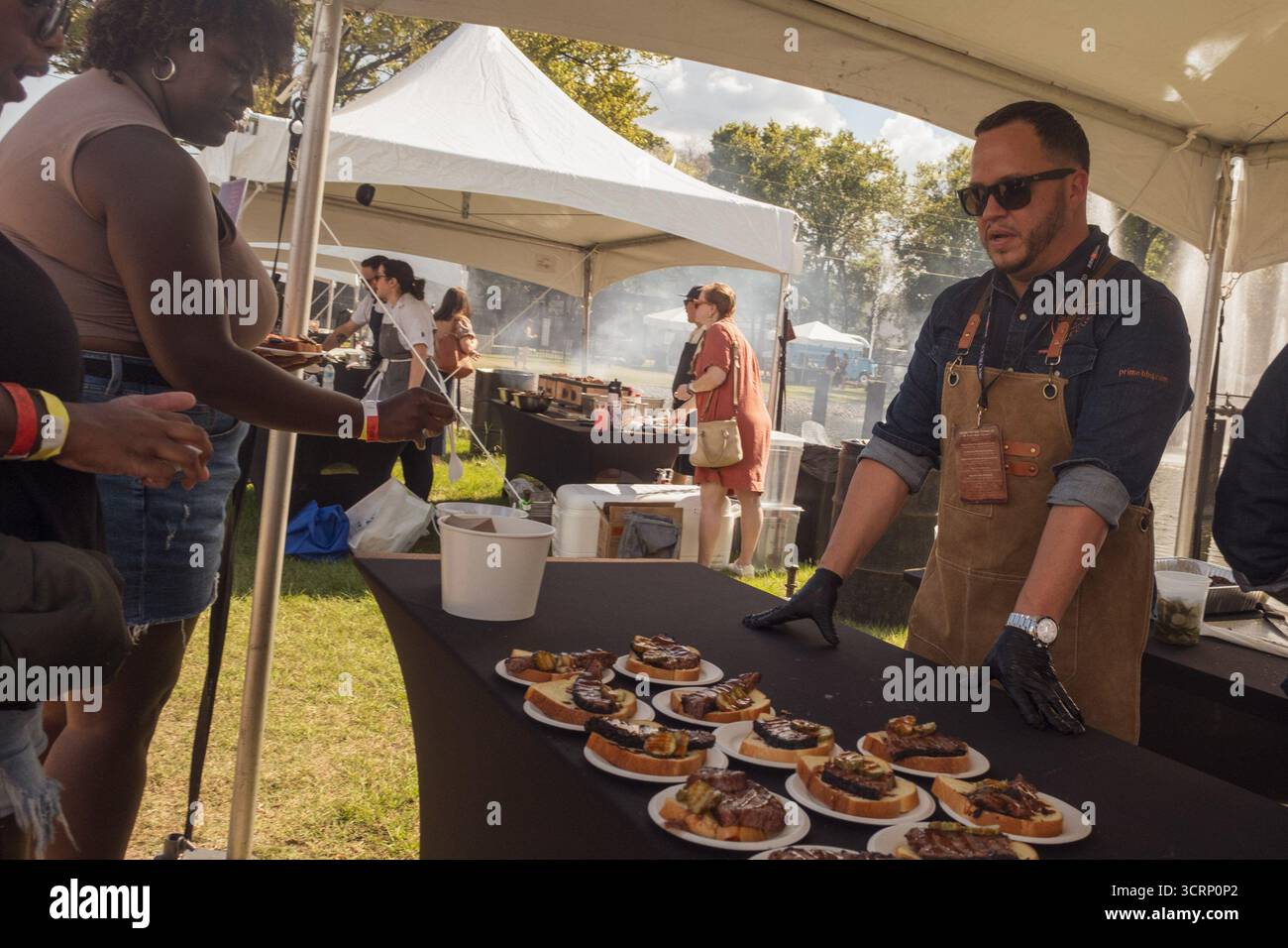 Christopher Prieto of PRIME BARBECUE from Knightdale, NC attends the ...