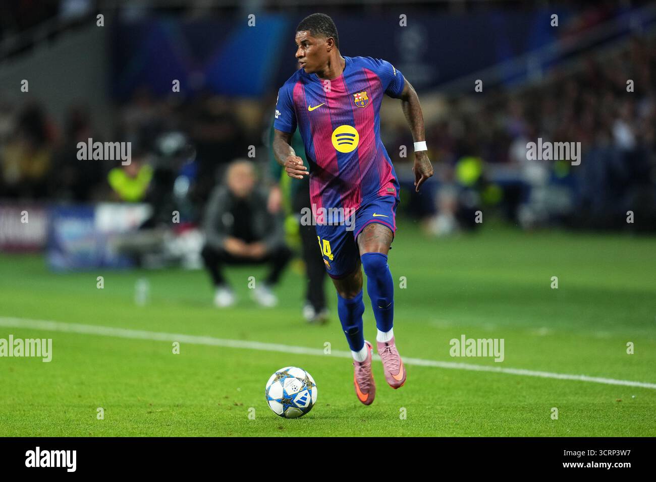 Marcus Rashford of FC Barcelona during the UEFA Champions League match ...