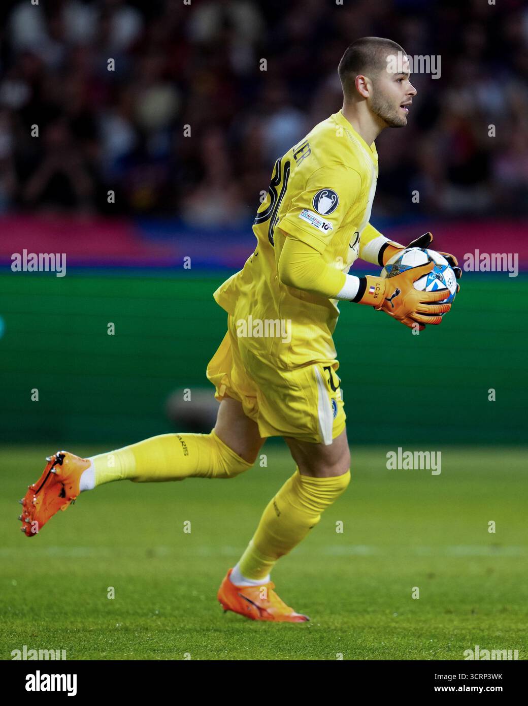 Lucas Chevalier of Paris Saint Germain FC during the UEFA Champions ...