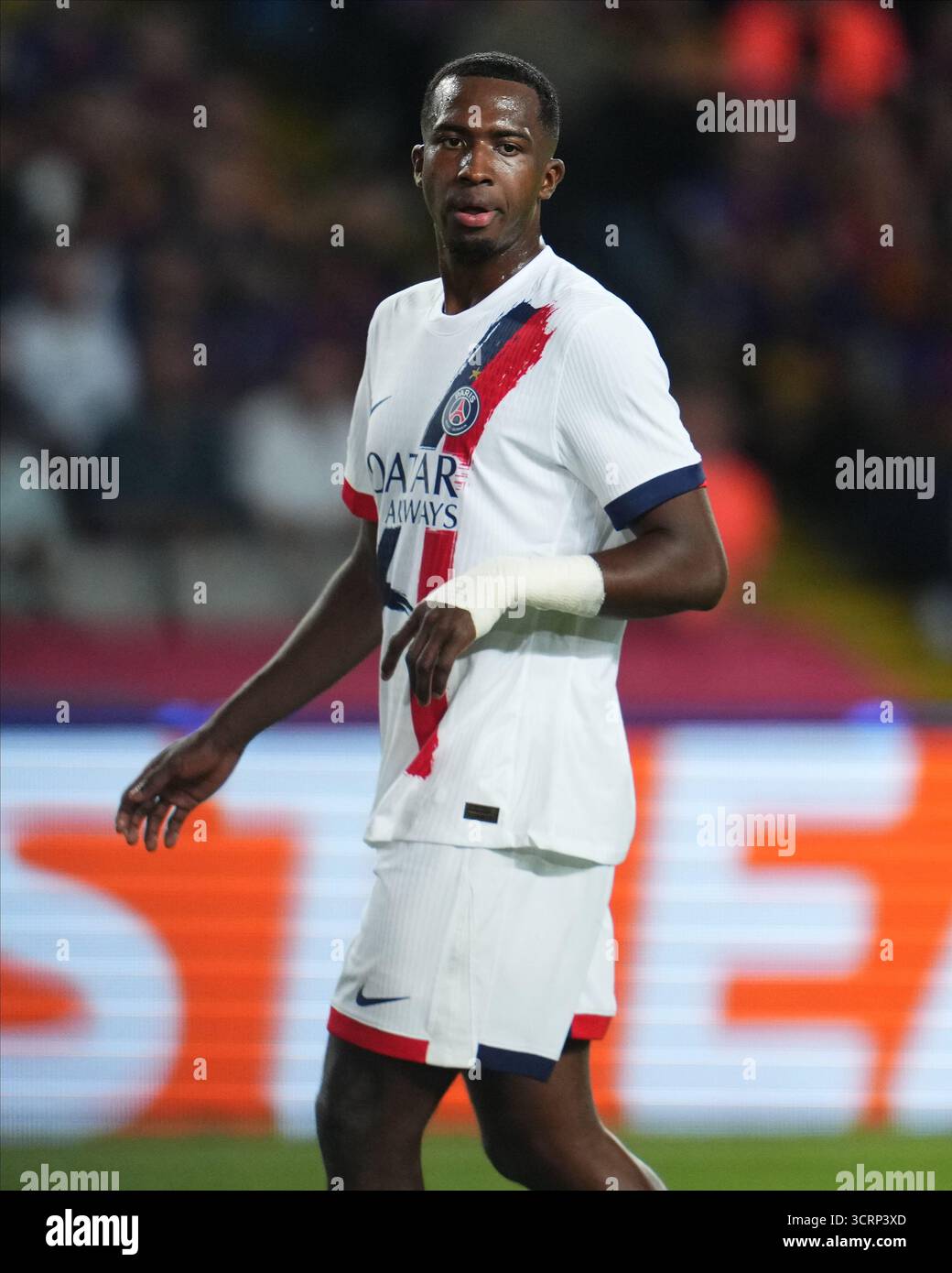Wiliam Pacho of Paris Saint Germain FC during the UEFA Champions League ...