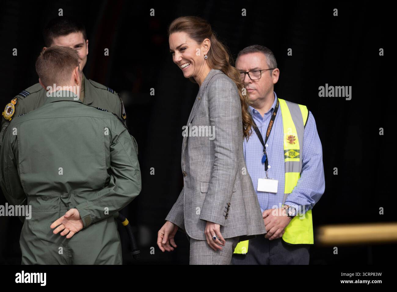 Britain's Kate, Princess of Wales, and Royal Honorary Air Commodore ...