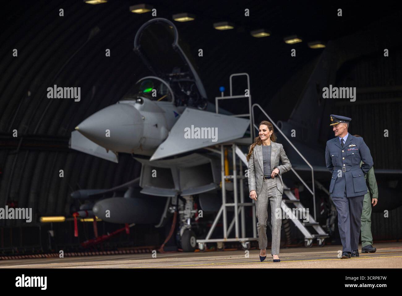Britain's Kate, Princess of Wales, and Royal Honorary Air Commodore ...