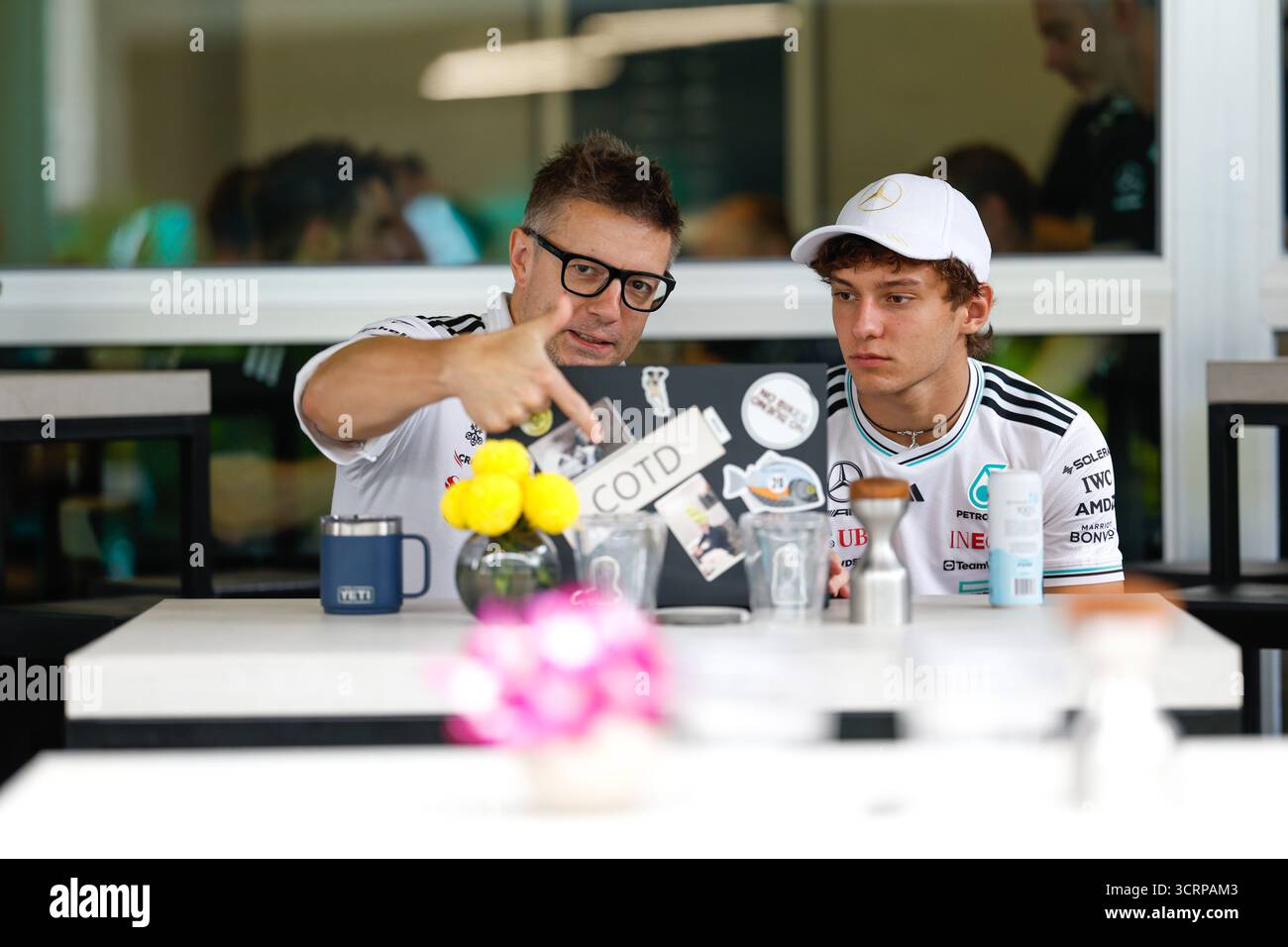 KIMI ANTONELLI Andrea (ita), Mercedes AMG F1 Team W16, portrait and ...