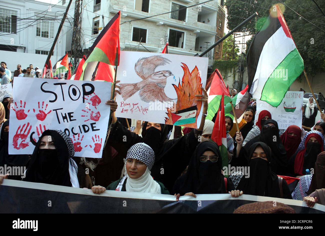Members of Action Coalition Pakistan are holding protest demonstration ...