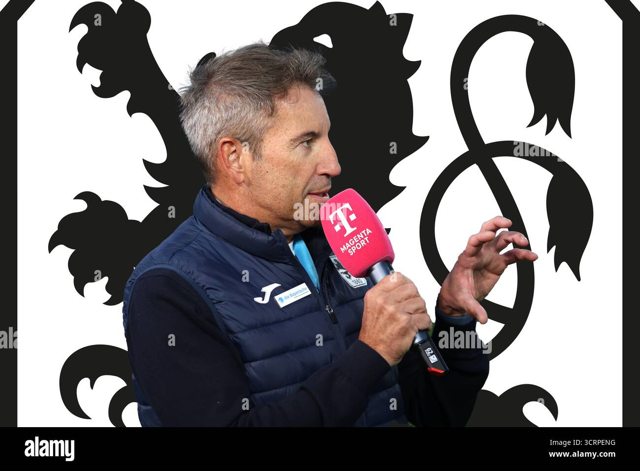 ! ACHTUNG FOTOMONTAGE ! Hier im Bild Gernot Mang, Präsident (TSV 1860 ...