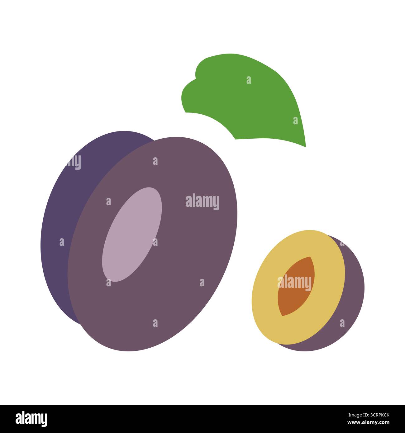 Shapes in rich purple Cut Out Stock Images & Pictures - Alamy