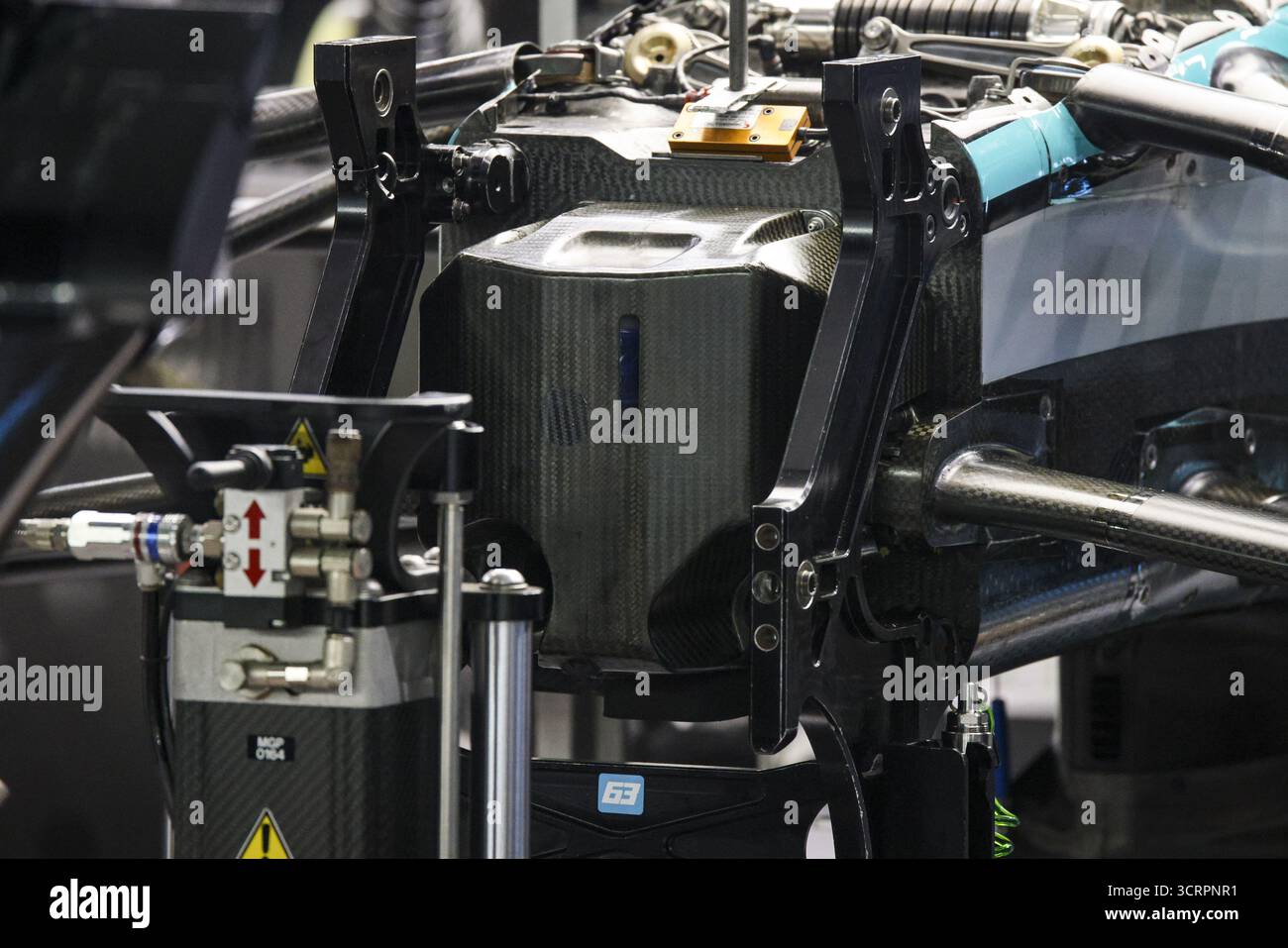 Mercedes AMG F1 Team cooling sistem during the 2025 Formula 1 Singapore ...