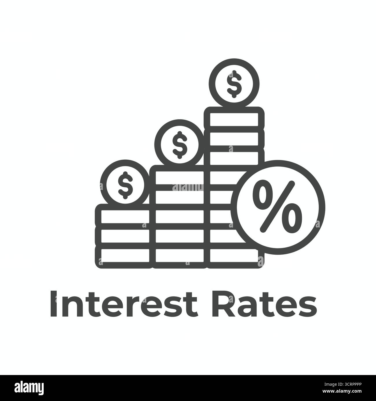 Interest charge Cut Out Stock Images & Pictures - Alamy