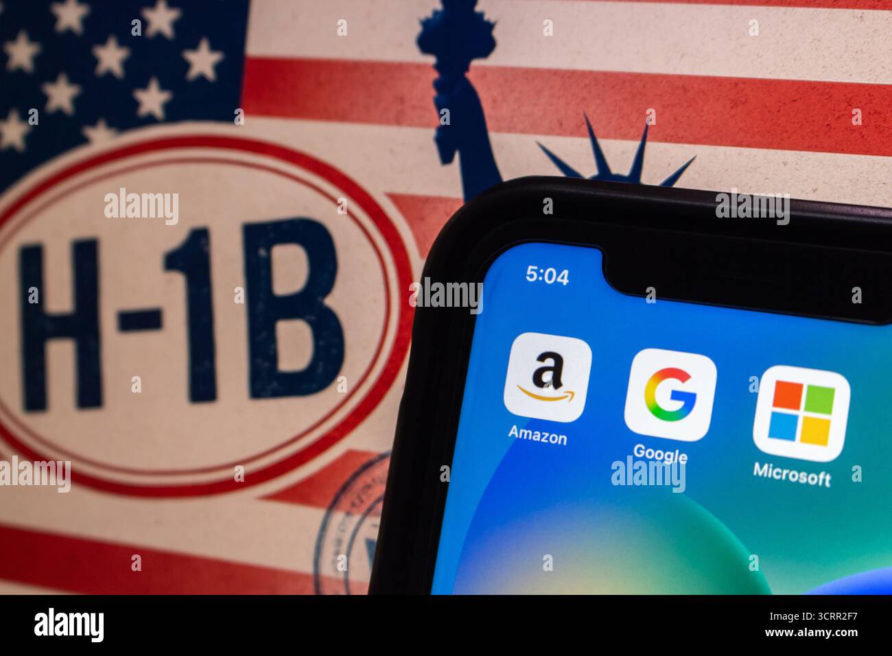 Trump h 1b visa hi-res stock photography and images - Alamy