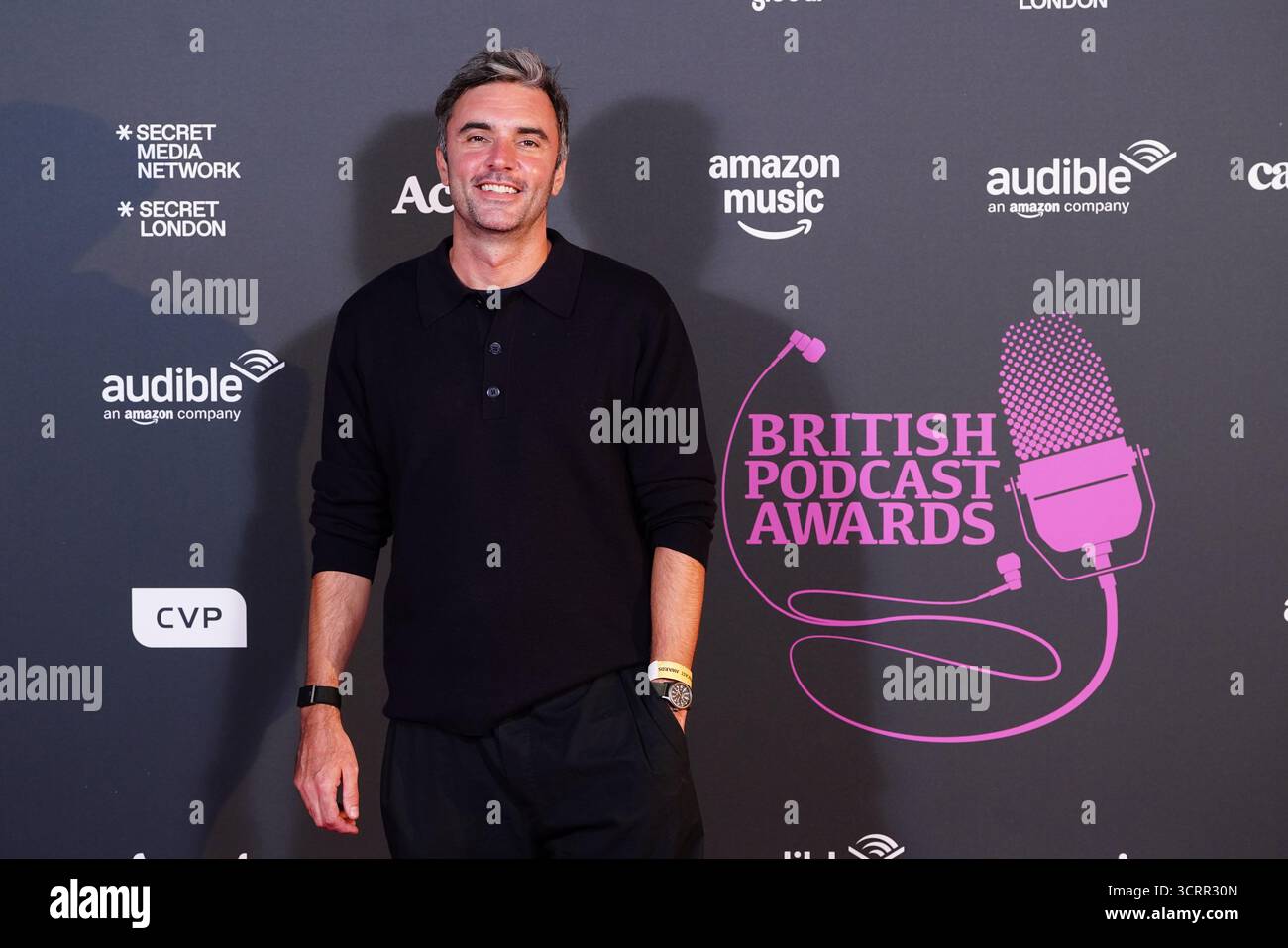 Chris Sweeney attends The British Podcast Awards, at Indigo at The O2 ...