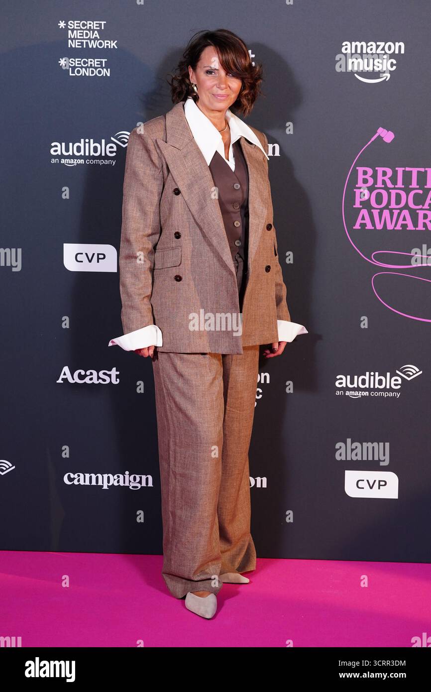 Clare Hamilton attends The British Podcast Awards, at Indigo at The O2 ...