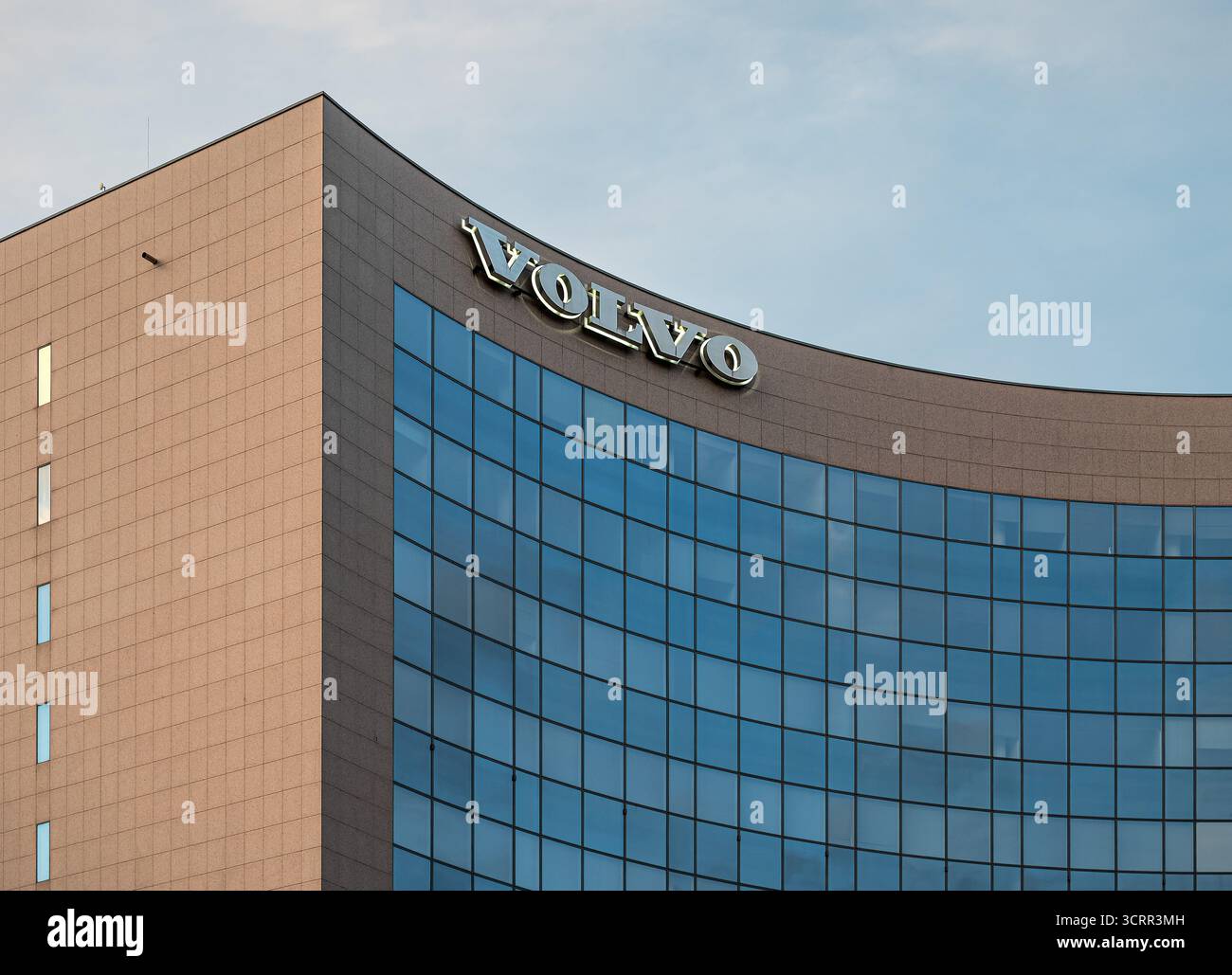 Volvo cars factory and training center facility in Berchem Sainte ...