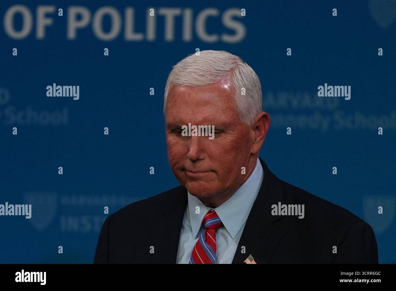 Former Vice President Mike Pence at Harvard Kennedy School's John F ...