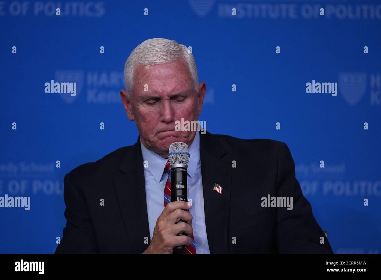 Former Vice President Mike Pence at Harvard Kennedy School's John F ...