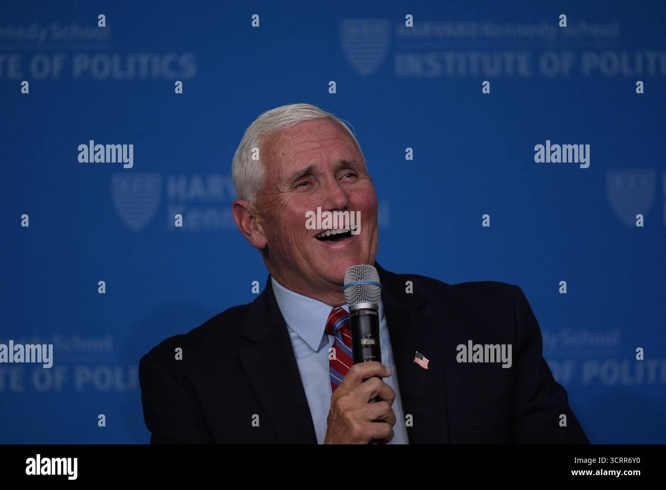 Former Vice President Mike Pence at Harvard Kennedy School's John F ...