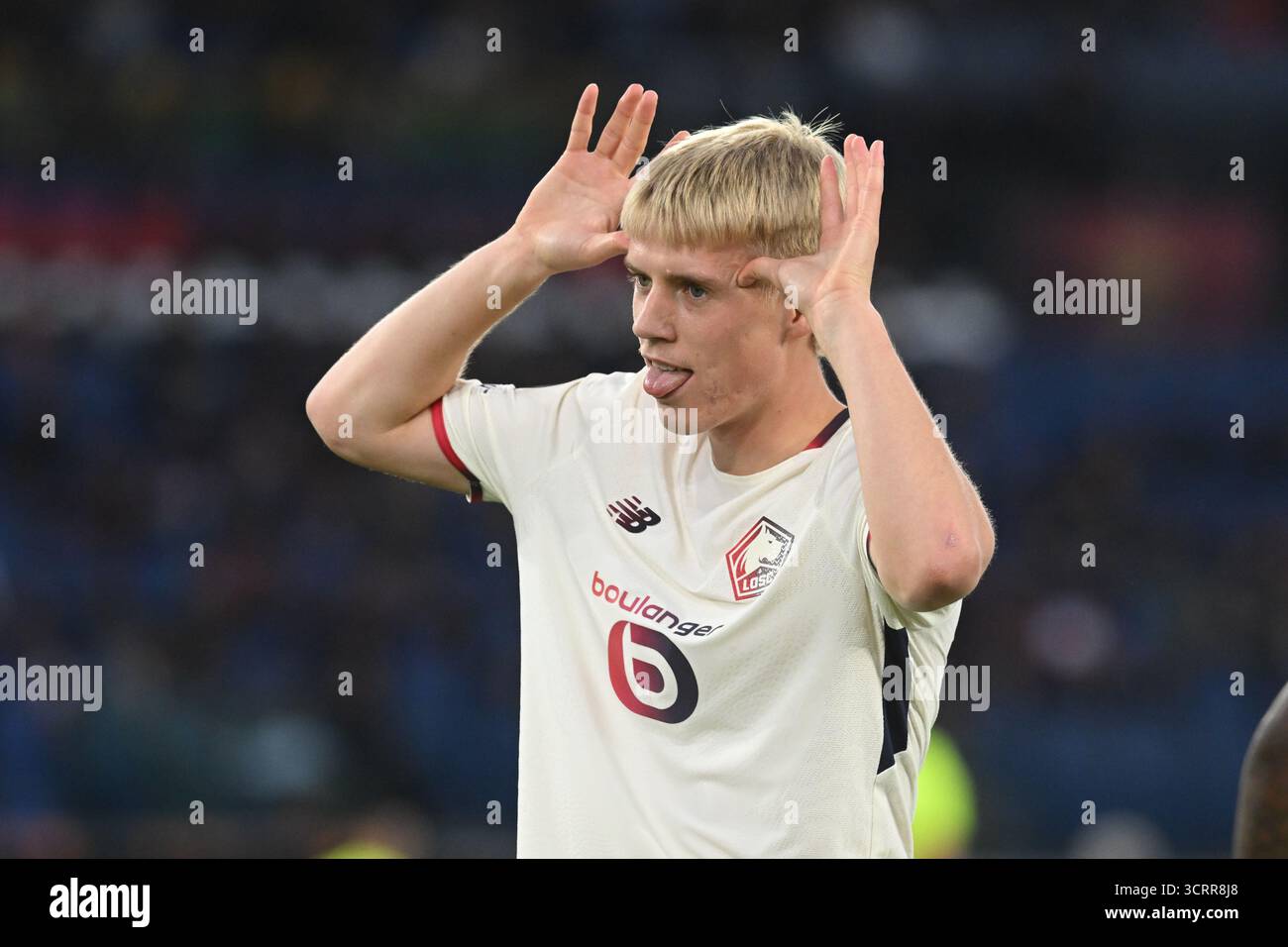 Roma, Italy, 2 October ,2025 Hákon Arnar Haraldsson of LOSC Lille ...