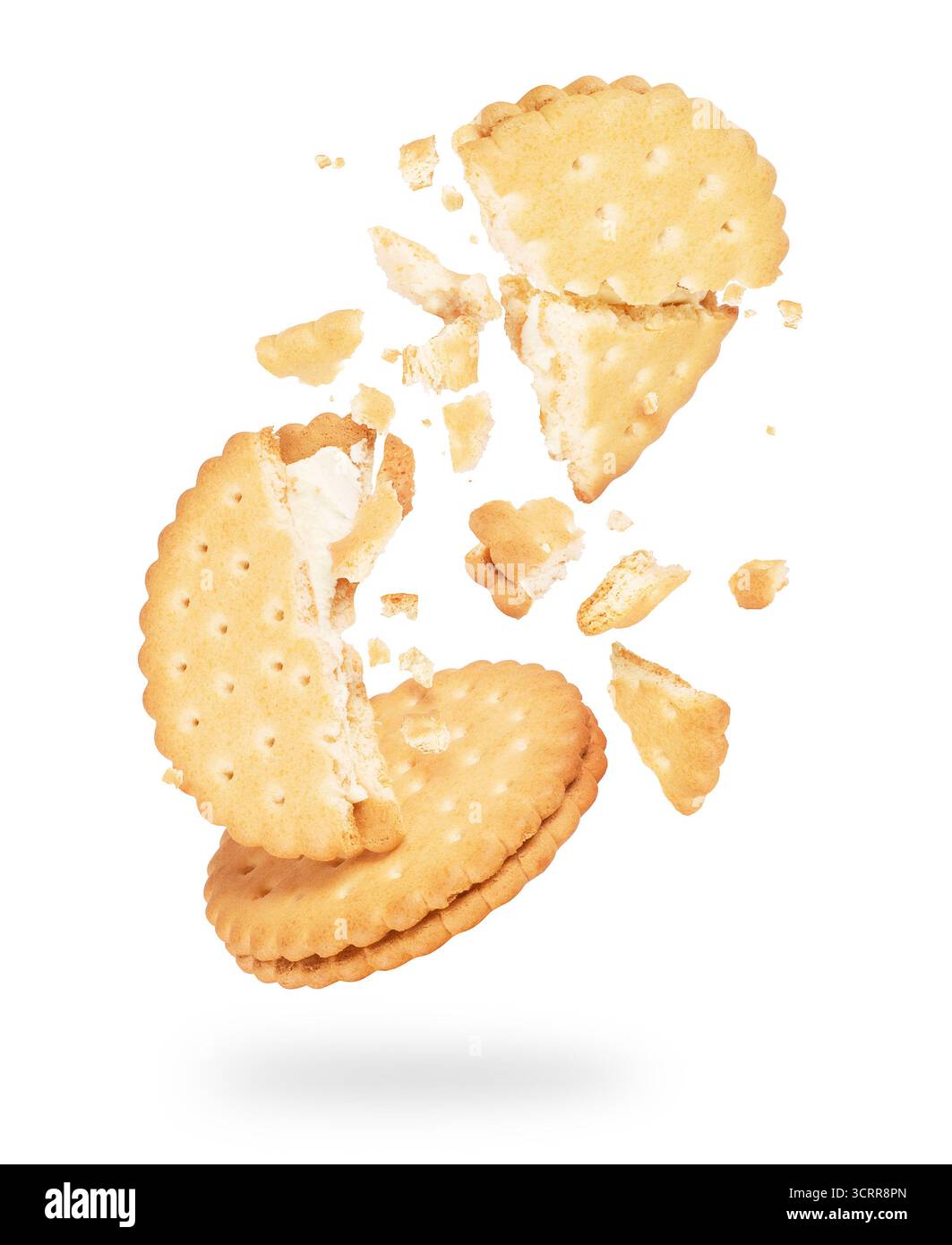 Crunchy biscuit pieces Cut Out Stock Images & Pictures - Alamy