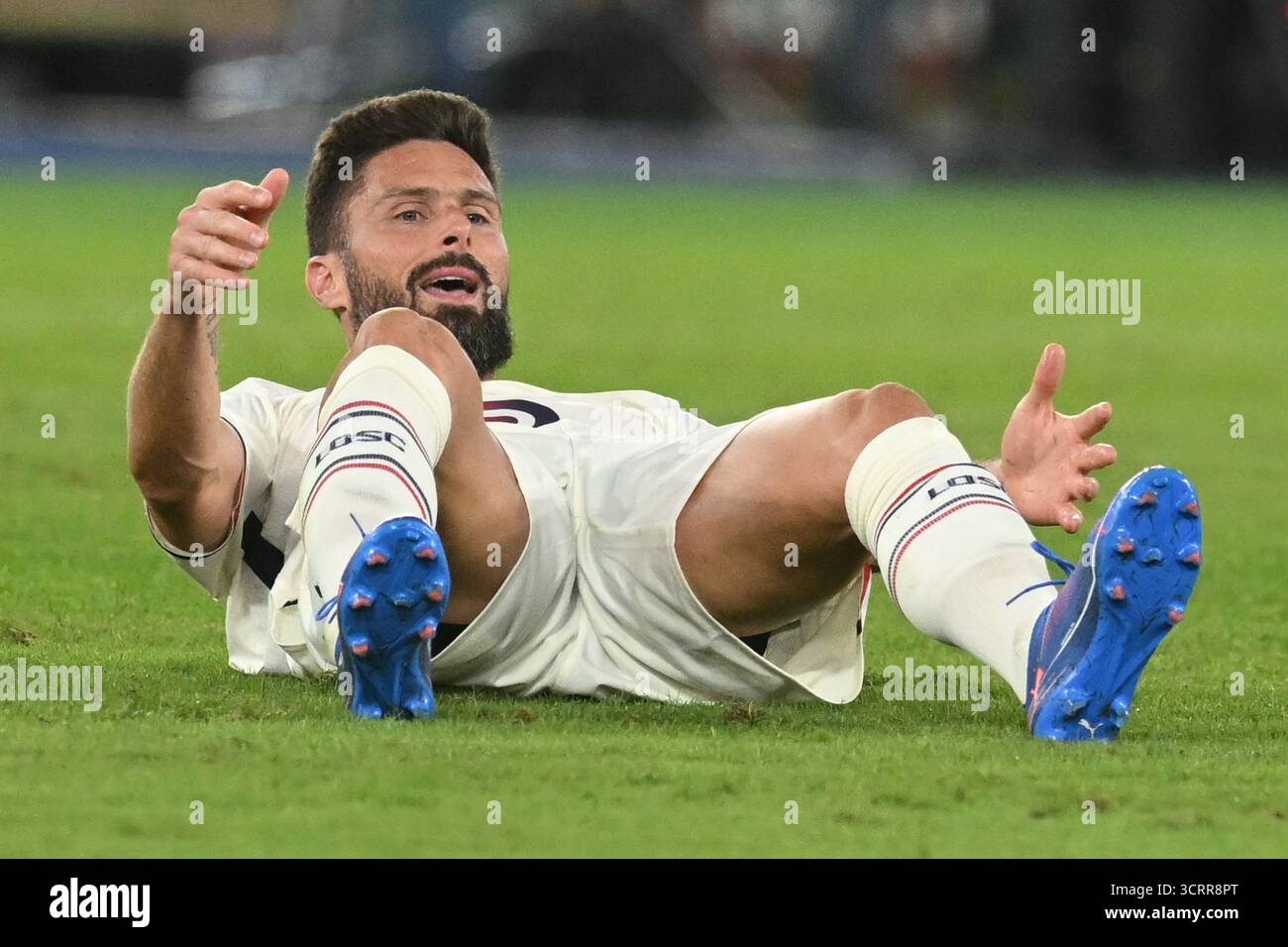 Roma, Italy, 2 October ,2025 Olivier Giroud of of LOSC Lille during the ...