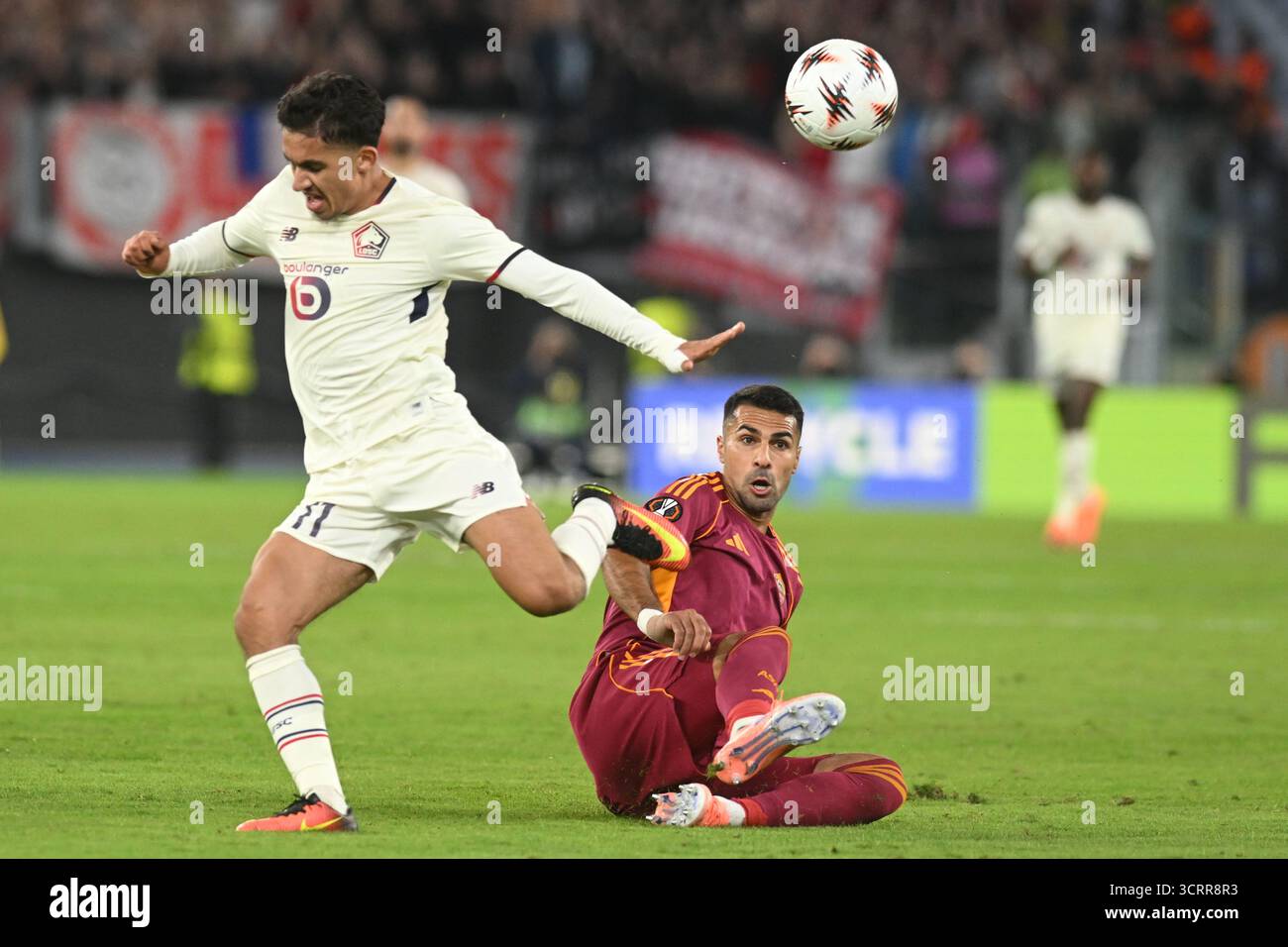 Roma, Italy, 2 October ,2025 Osame Sahraoui of of LOSC Lille competes ...