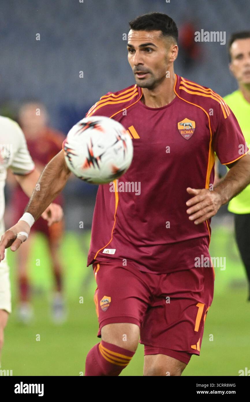 Roma, Italy, 2 October ,2025 Zeki Celik of AS Roma in action during the ...