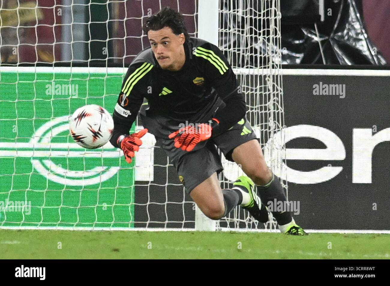 Roma, Italy, 2 October ,2025 Mile Svilar of AS Roma in action during ...