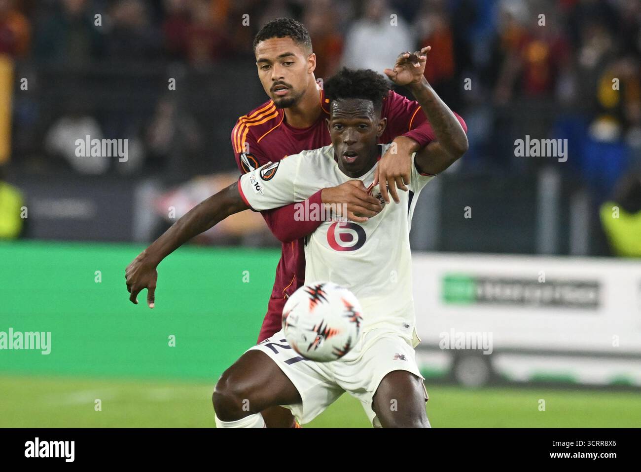 Roma, Italy, 2 October ,2025 Devyne Rensch of AS Roma competes for the ...
