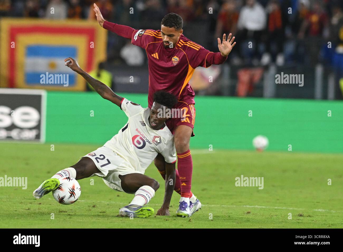 Roma, Italy, 2 October ,2025 Devyne Rensch of AS Roma competes for the ...
