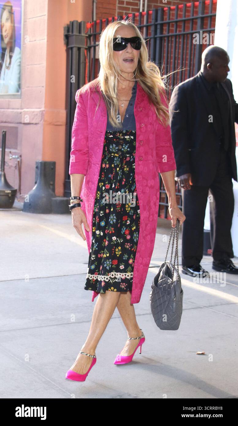 October 02, 2025 Sarah Jessica Parker on CBS Mornings to talk about her ...