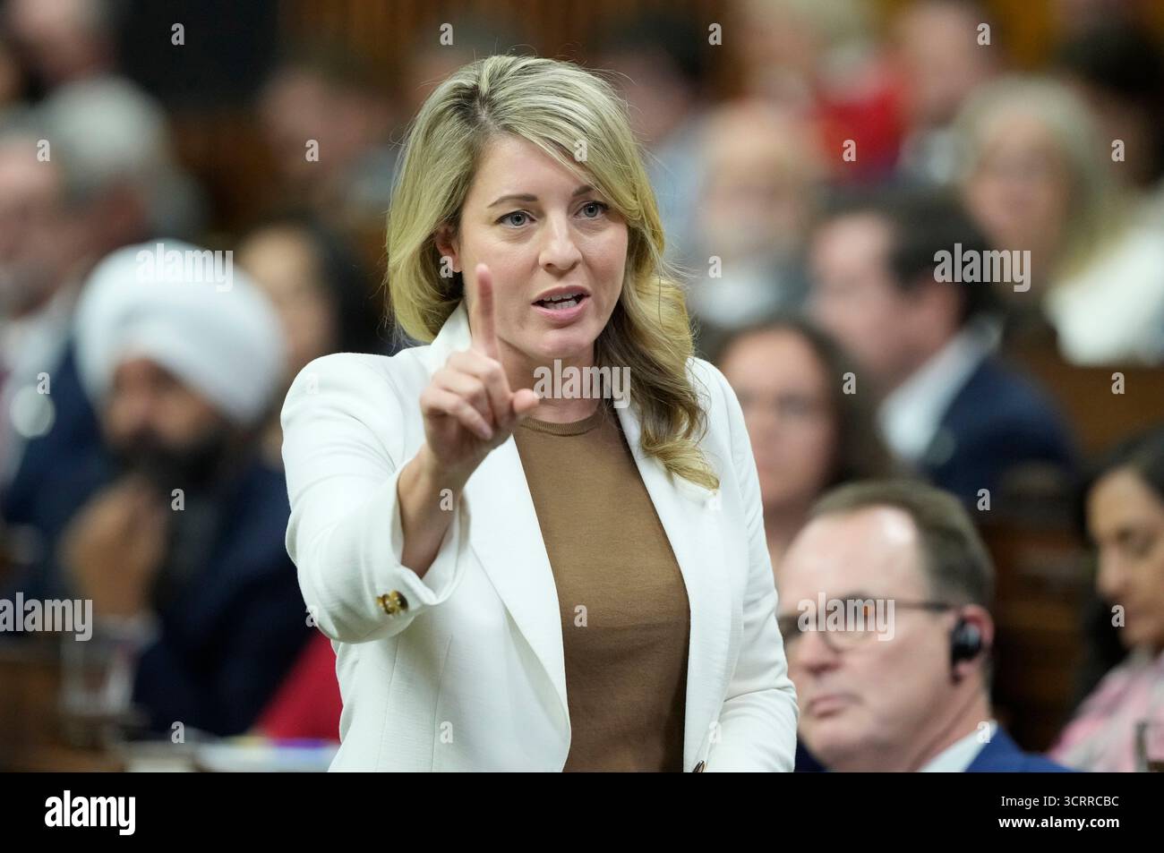 Industry Minister Melanie Joly rises during Question Period on ...