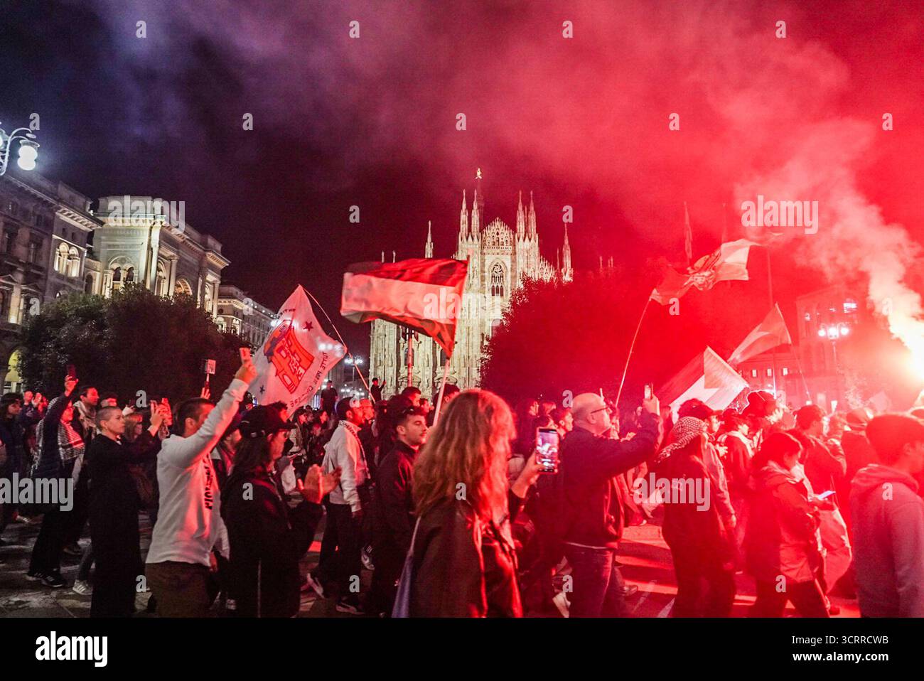 MILAN - A Pro-Pal for Palestine march and the Global Sumund flotilla ...