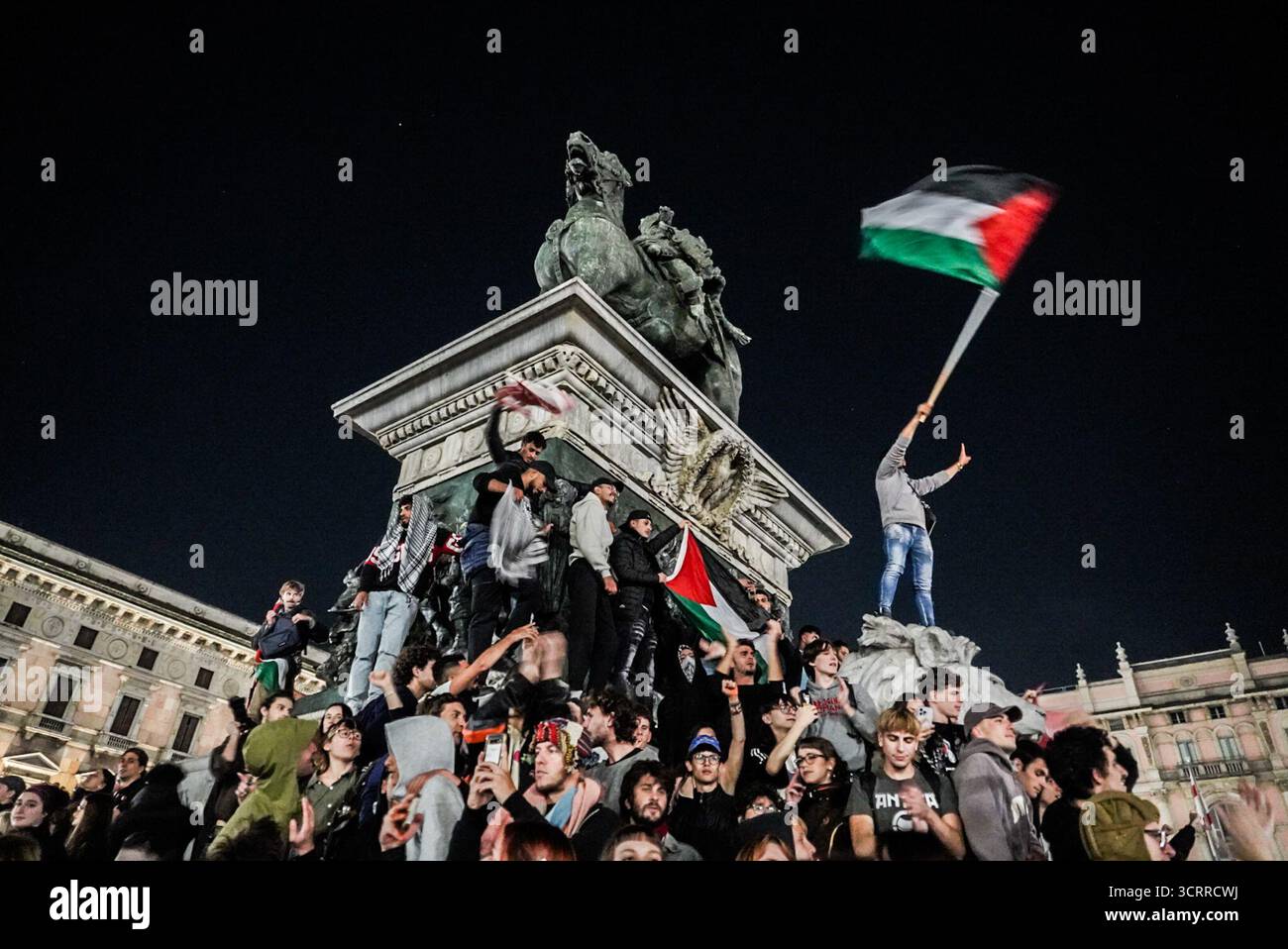 MILAN - A Pro-Pal for Palestine march and the Global Sumund flotilla ...