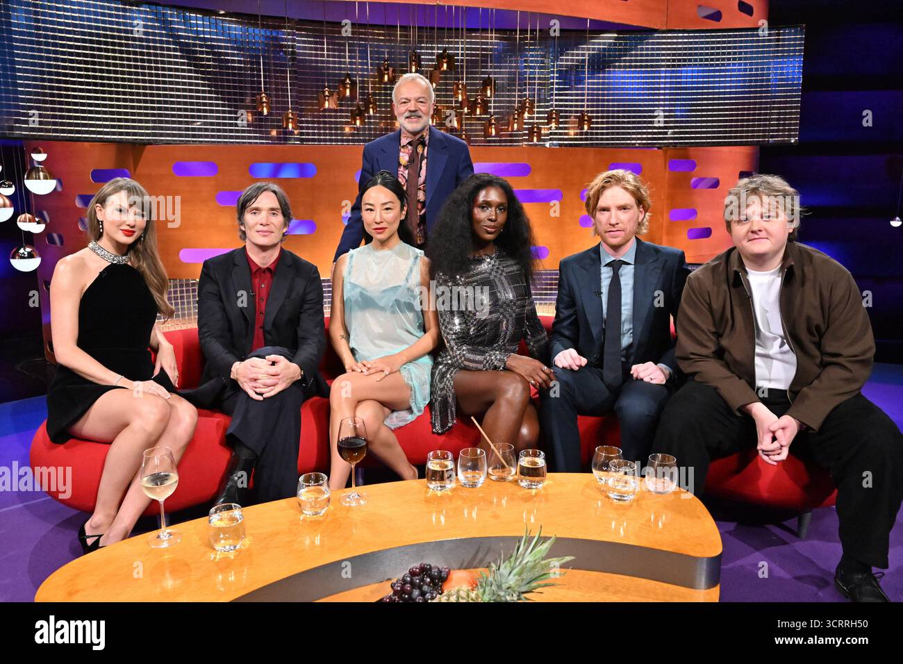 EDITORIAL USE ONLY (left-right) Taylor Swift, Cillian Murphy, Greta Lee, Jodie Turner-Smith ...