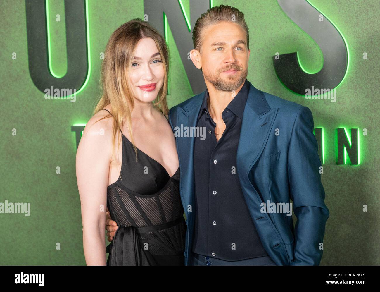 Morgana McNelis and Charlie Hunnam attend premiere of Netflix 'Monster ...