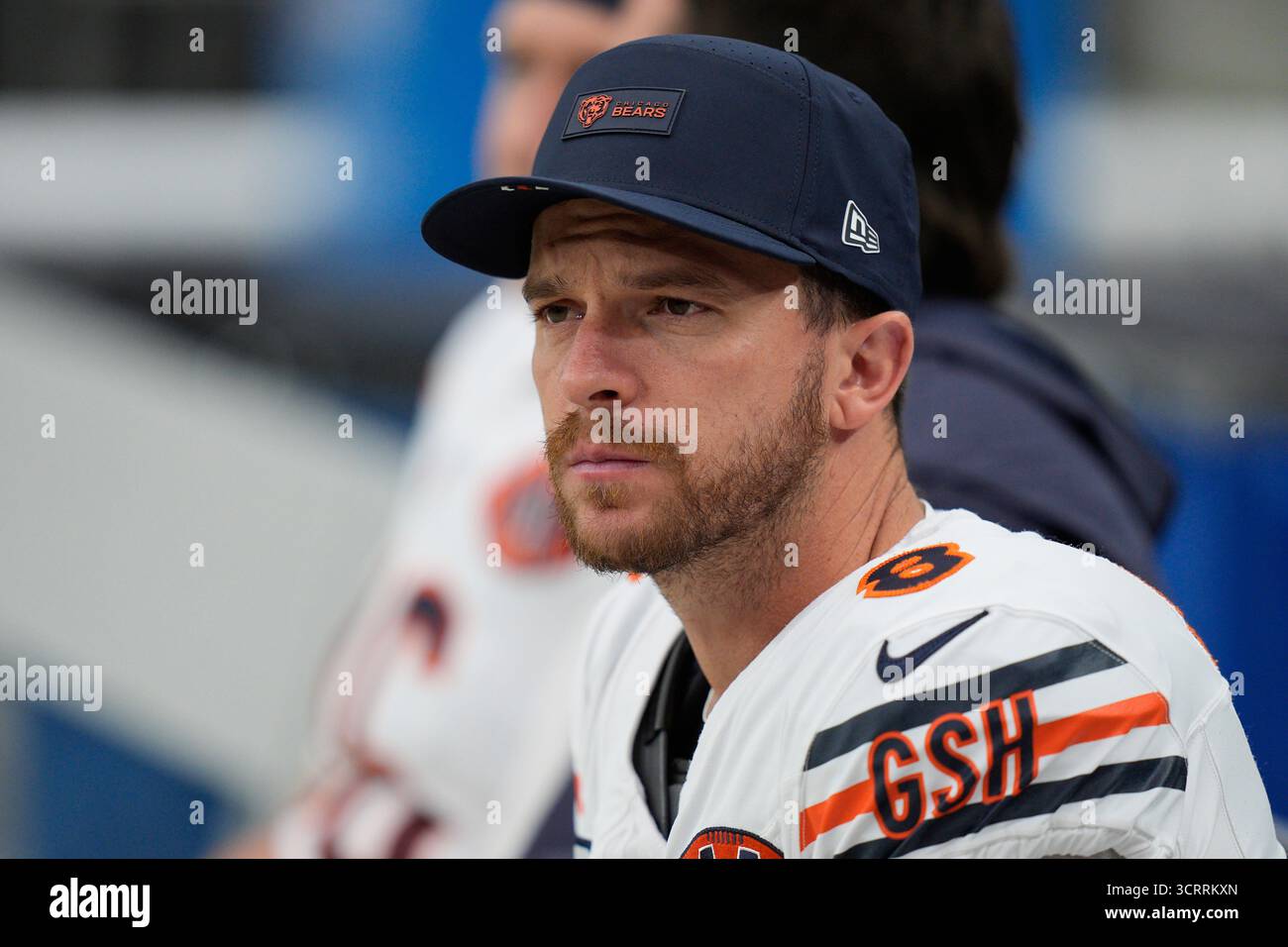 Chicago Bears kicker Cairo Santos (8)warms up before an NFL football ...
