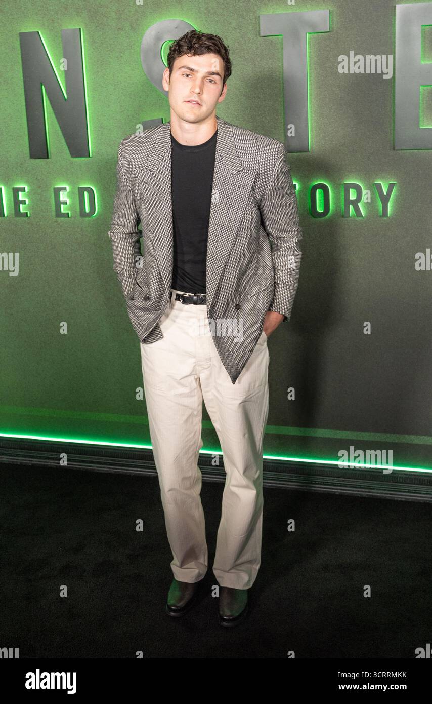Charlie Hall attends premiere of Netflix 'Monster - The Ed Gein Story ...