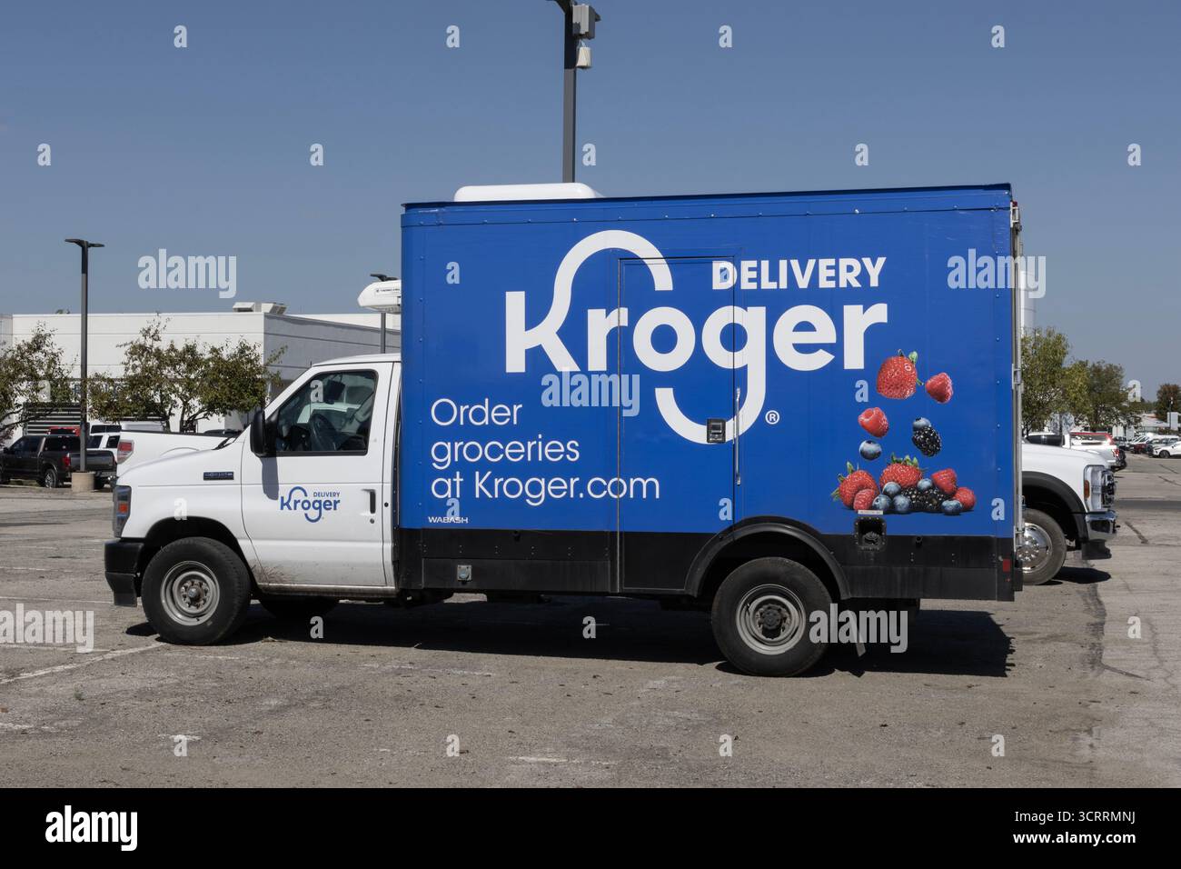 Fishers - September 28, 2025: Kroger Delivery van. Kroger is one of the ...
