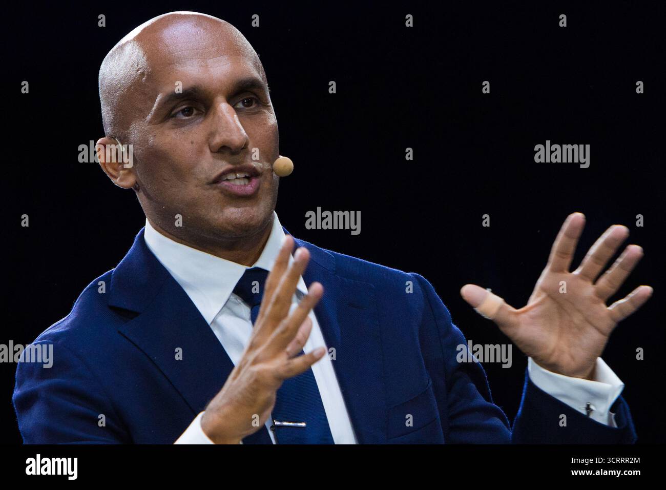 Torino, Italy. 2nd Oct, 2025. Qasar Younis, co-founder and CEO of ...