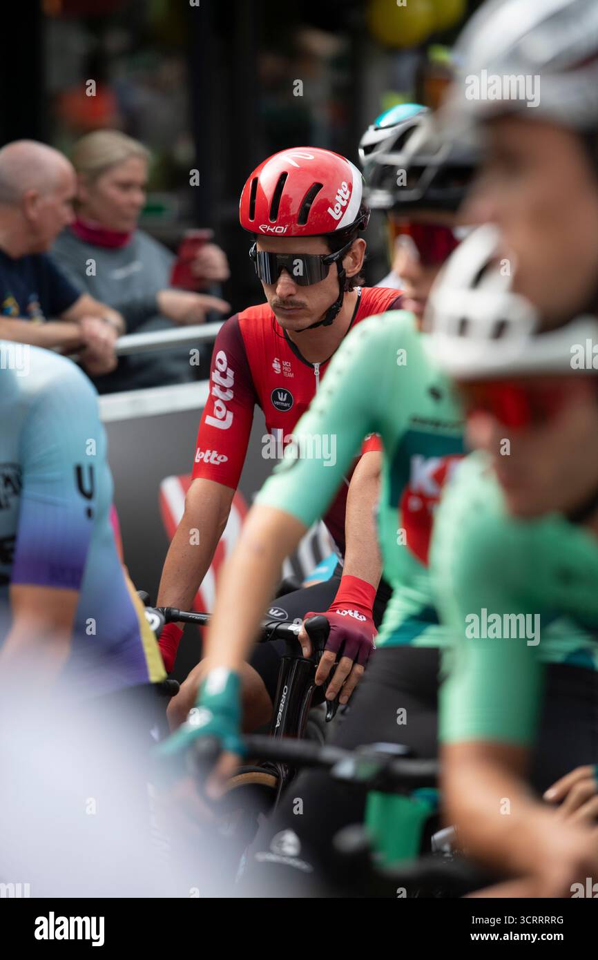 21st Tour of Britain, Stage 5. Sept 6th Pontypool, Wales, UK. Cedric ...
