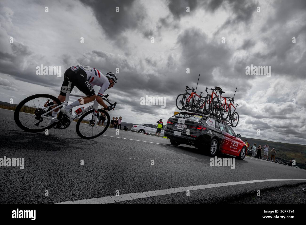 21st Tour of Britain 2025 Sept 06. Samuel Watson of Great Britain and ...
