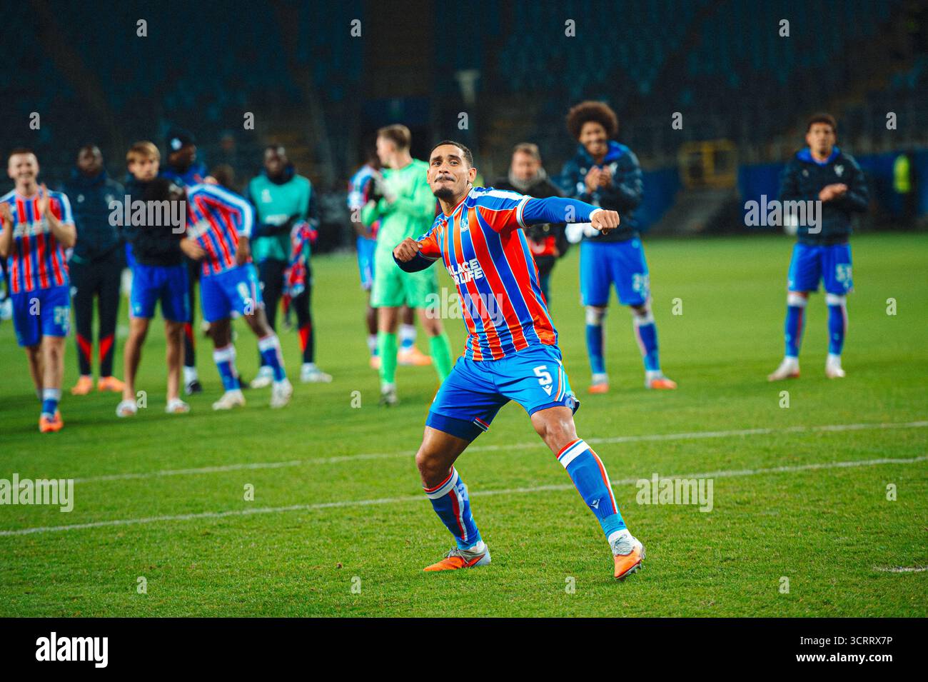 Lublin, Poland. 2nd October, 2025. Maxence Lacroix (5, Crystal Palace ...