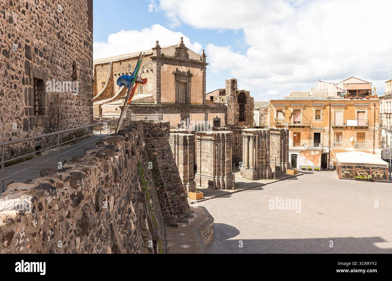Religious Architecture in Adrano, Catania Province, Sicily, Italy ...