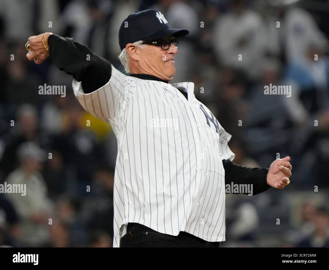 New York, United States. 02nd Oct, 2025. Former New York Yankee ...