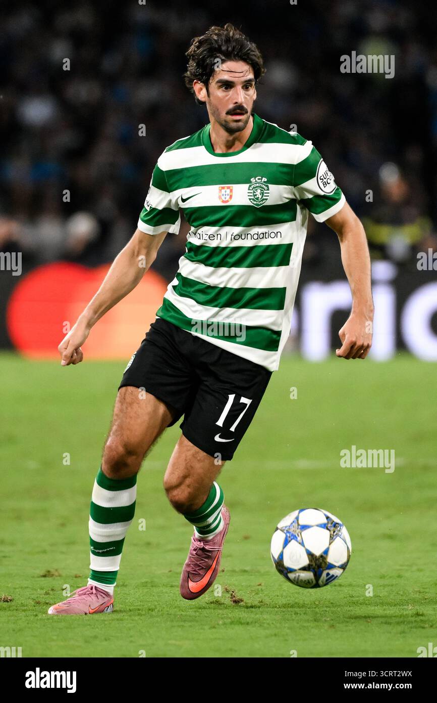 Francisco Trincao of Sporting CP in action during the UEFA Champions ...