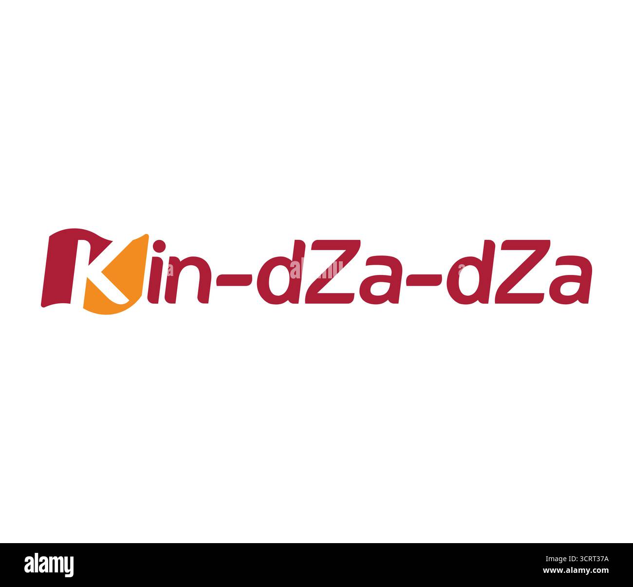 The image features a stylized logo with the text "Kin-dZa-dZa" in a ...