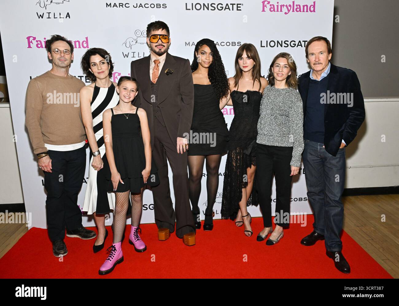 Scoot McNairy, from left, Alysia Abbott, Nessa Dougherty, Adam Lambert ...