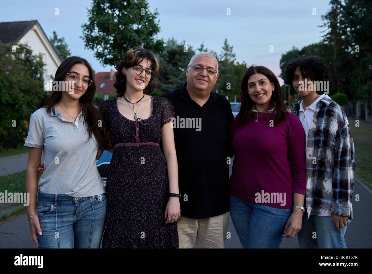 Family members Razan Wahbeh, 17, Rajaa Wahbeh, 20, Basem Wahbeh, 52 ...