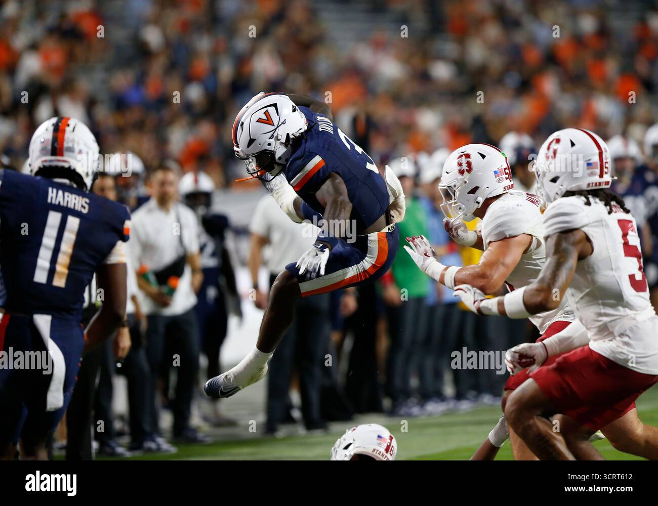 CHARLOTTESVILLE, VA - SEPTEMBER 20: Virginia Cavaliers running back J ...
