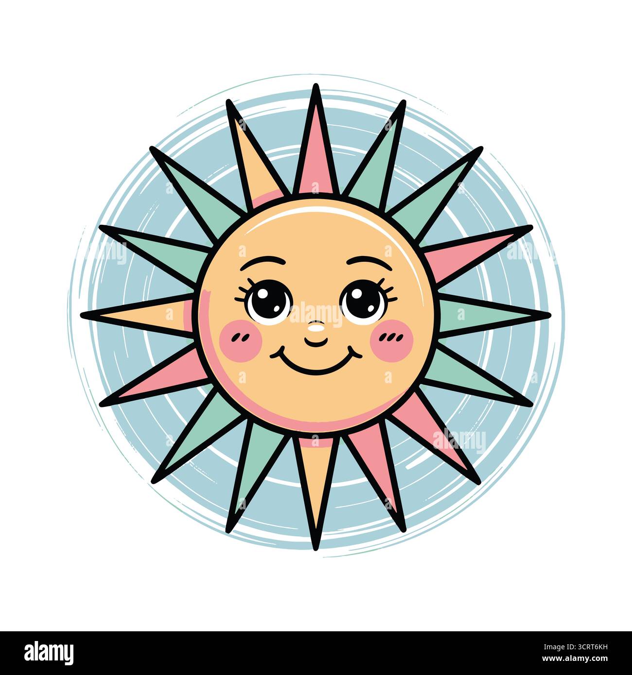 Soft pastel sky colors Stock Vector Images - Alamy